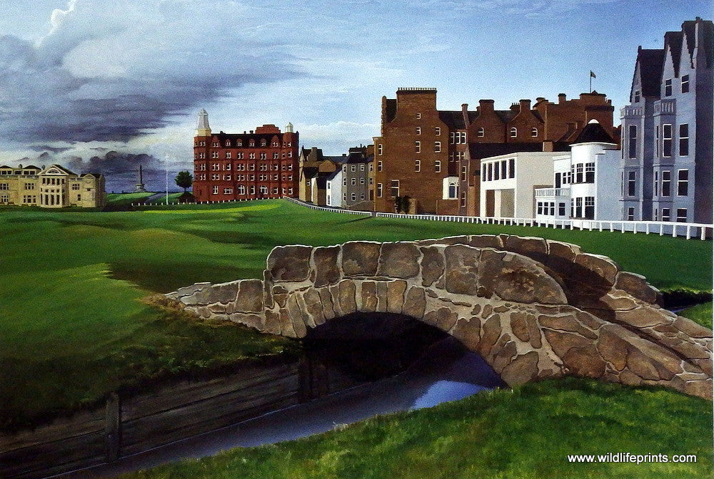 Artist Elizabeth Peper The Dream Course Hole Eighteen St. Andrews ...