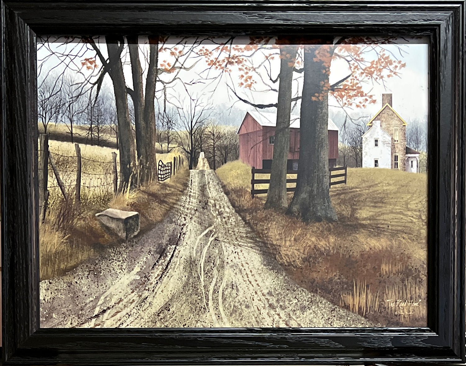 Billy Jacobs The Road Home Farm Country Art Print 18.5 x 14.5 ...